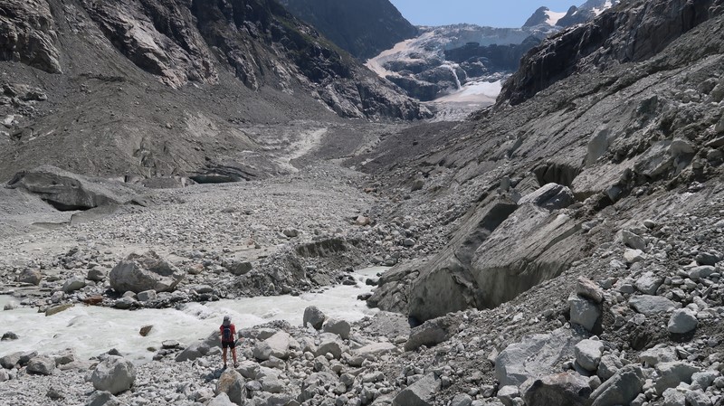 De Ferpècle au Glacier du Mont Miné, randonnée balade au fond du Val d'Hérens